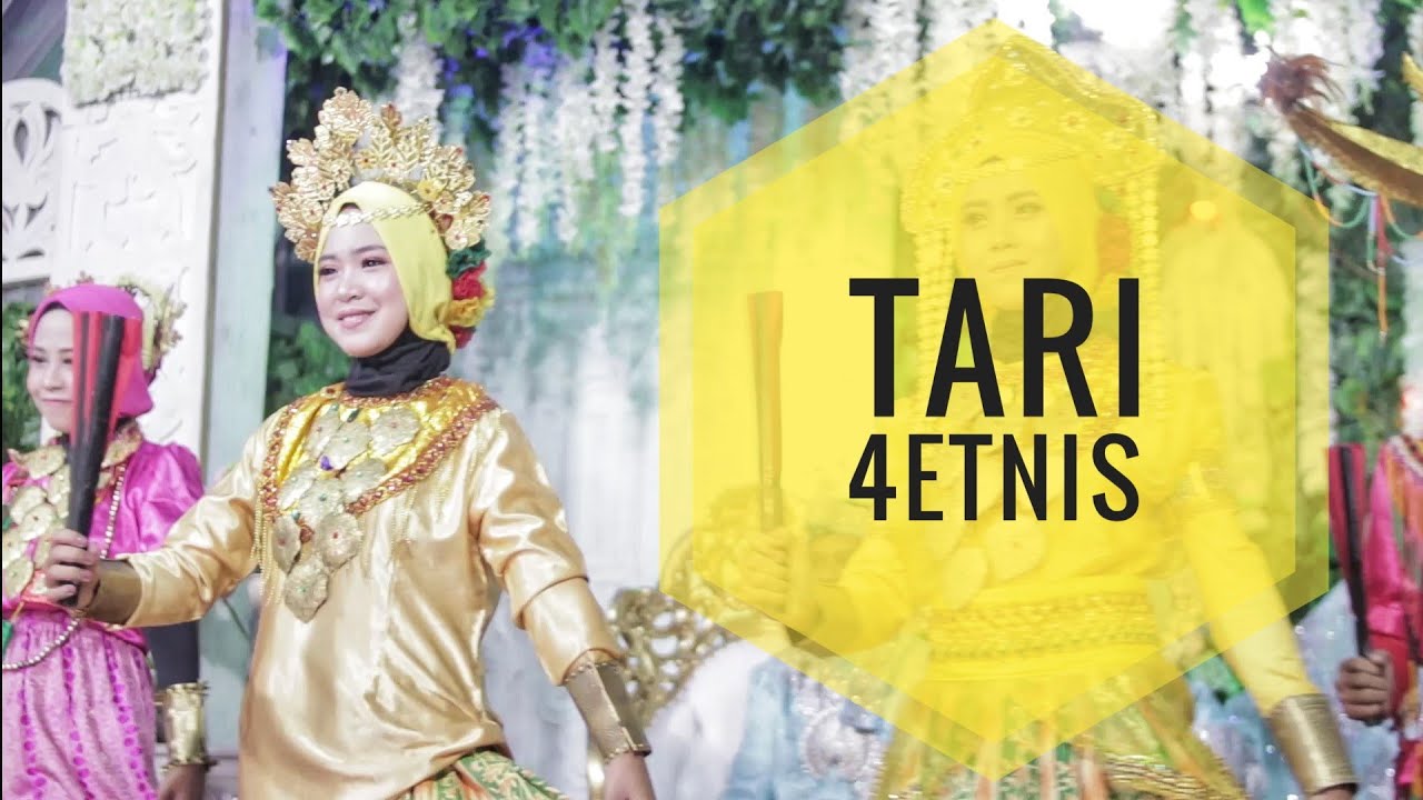 Tari 4 Etnis, Bone Sulawesi Selatan - YouTube