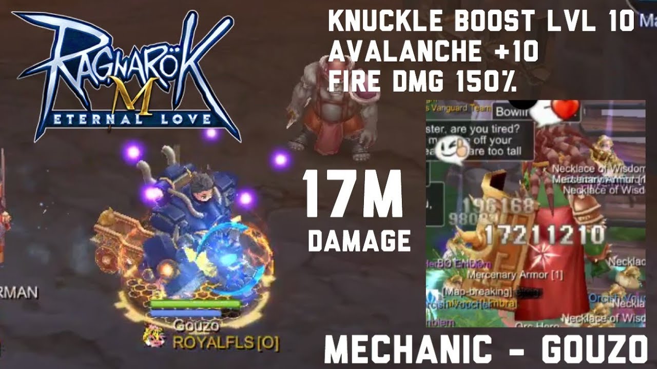 MECHANIC - 17 M PUNCH DAMAGE?!! (AVALANCHE WEAPON + BREAKTHROUGH ...