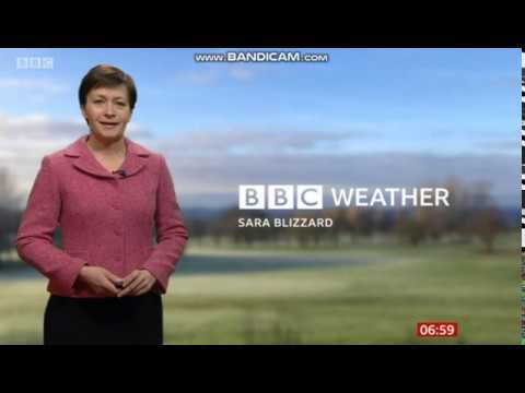 Sara Blizzard weather presenter from the north west - YouTube