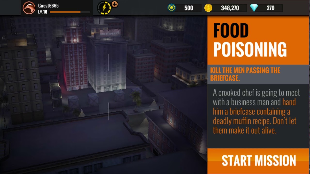 SNIPER 3D Food Poisoning - YouTube