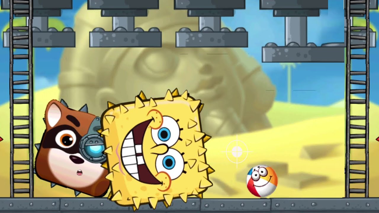 RED BALL4 SPONGEBOB AMONG BALL & SUPER TOM BALL4 'FUSION BATTLE' with ...