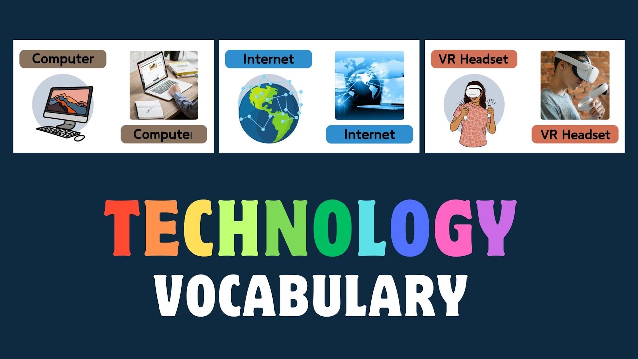 Technology Vocabulary I Basics of Technology Vocabulary. - YouTube