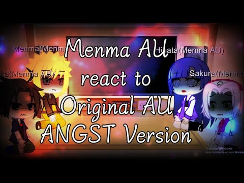Menma AU react to Original AU(ANGST Version)|Gacha Nebula|Demi Berri