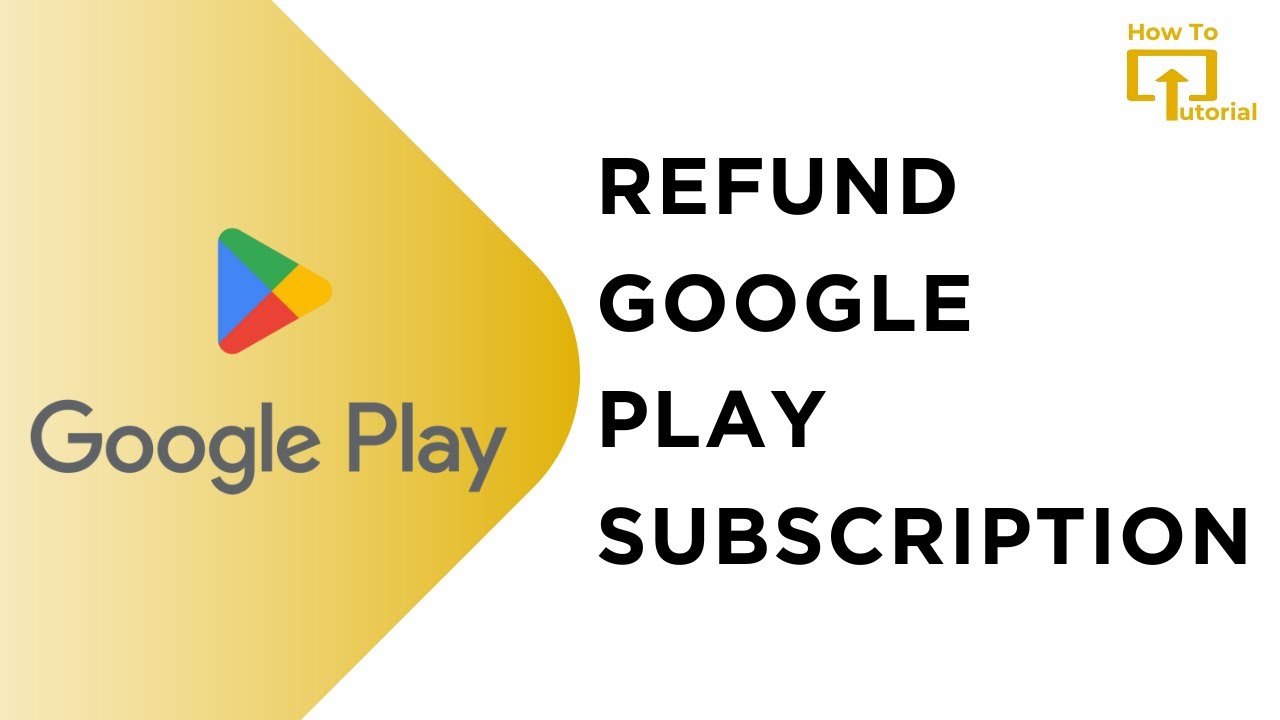 How to Refund Google Play Subscription - YouTube