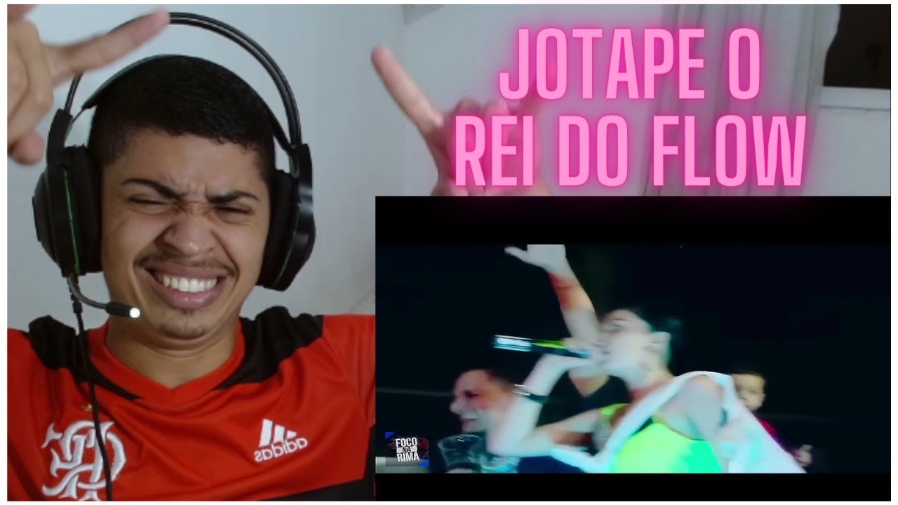 Vitor REACT - 10 FLOWS do JOTAPÊ como VOCÊ NUNCA VIU!!!🔥 - YouTube