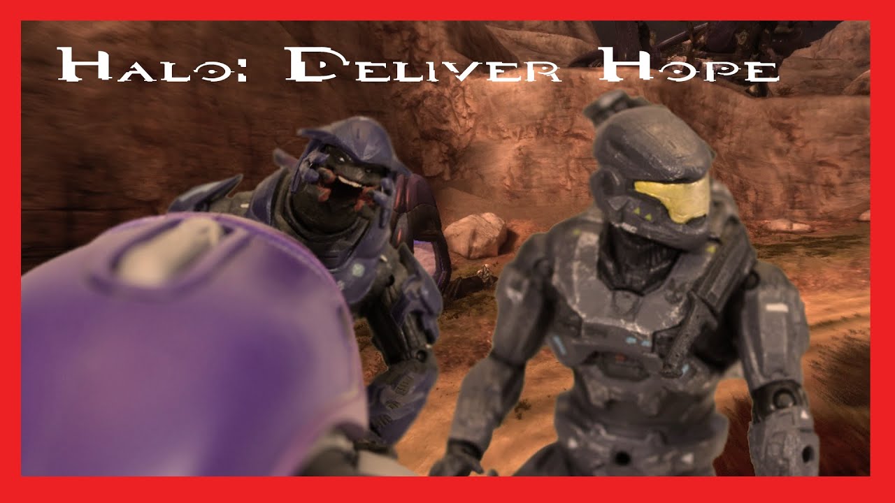 Halo Reach: Deliver Hope (Halo Stop Motion) - YouTube