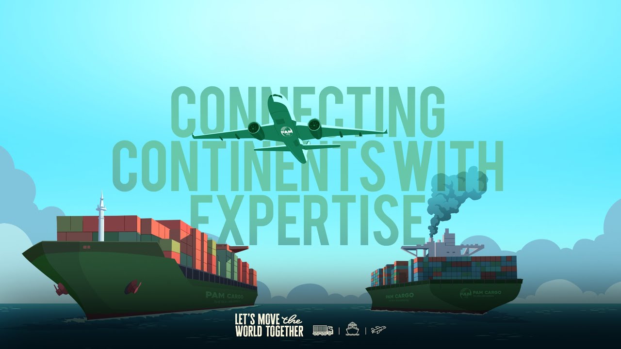 PAM Cargo / SEA-AIR and Beyond / Your Global Shipping Partner - YouTube