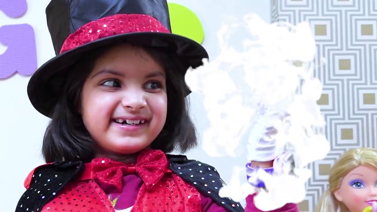 Katy Cutie Shows Magic Tricks for Kids - YouTube