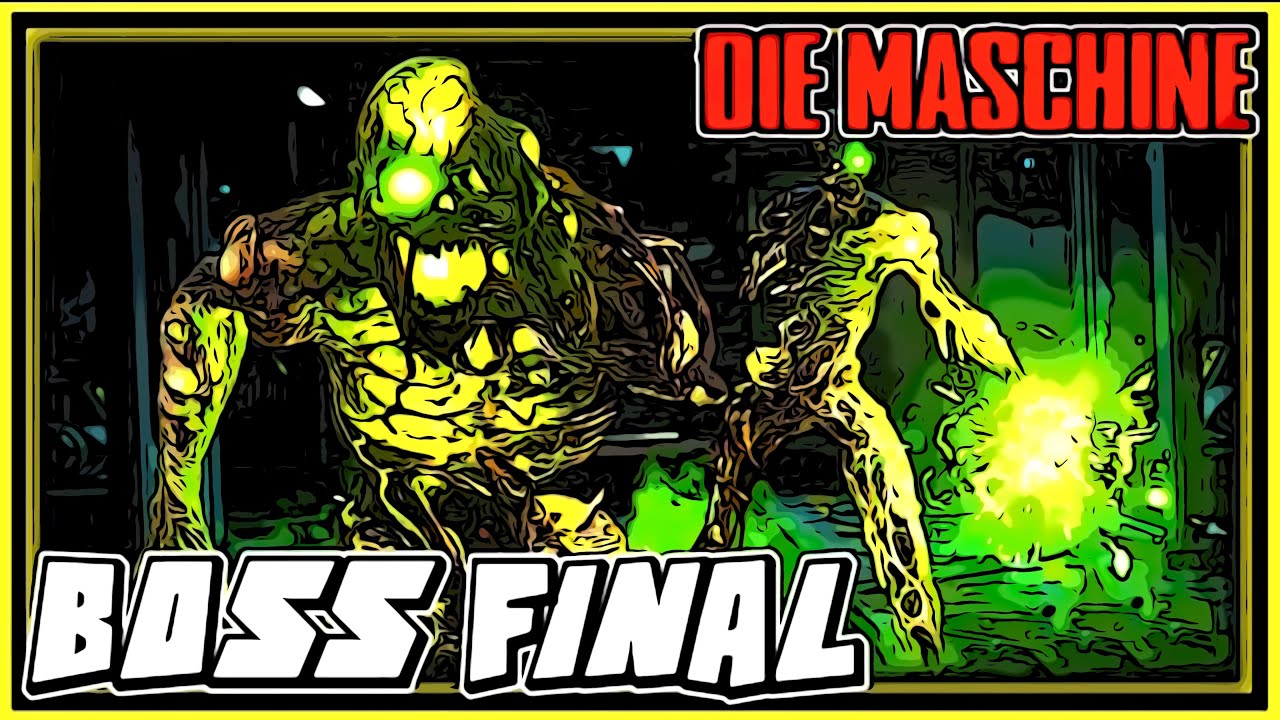 BOSS FINAL DIE MASCHINE COLD WAR ZOMBIES - YouTube