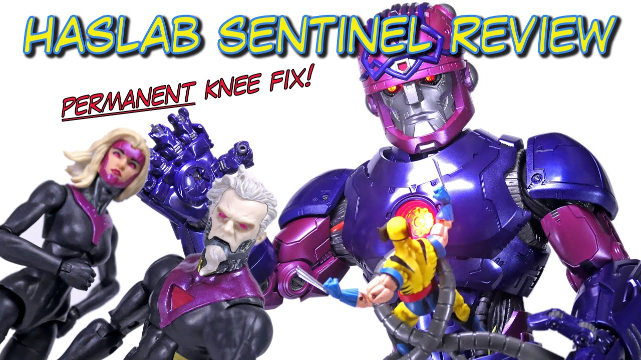 Sentinel Unboxing Review Knee Fix Hasbro Haslab Marvel Legends Bastion ...