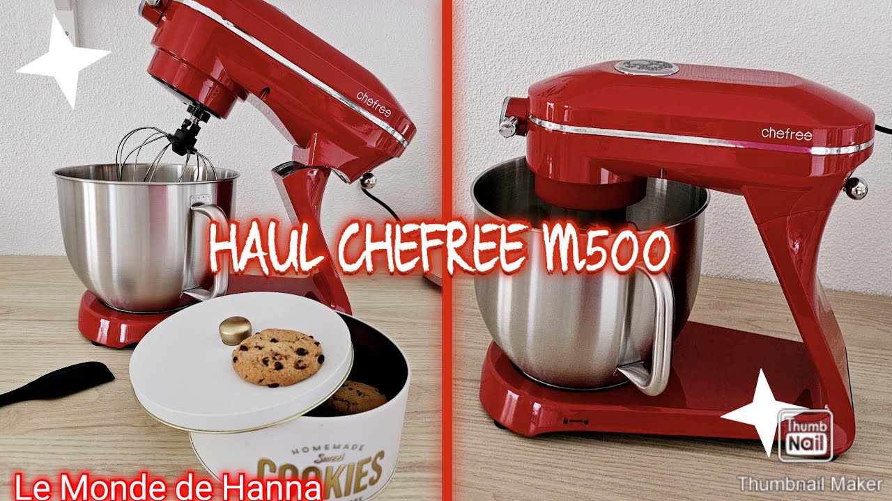 HAUL CHEFREE M500 ROBOT PATISSIER MULTIFONCTION - YouTube