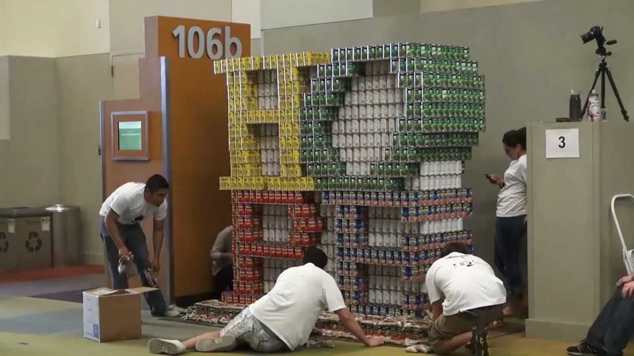 Phoenix CANstruction 2013 - Hope(FULL) by Kitchell, HKS & CCRD - YouTube