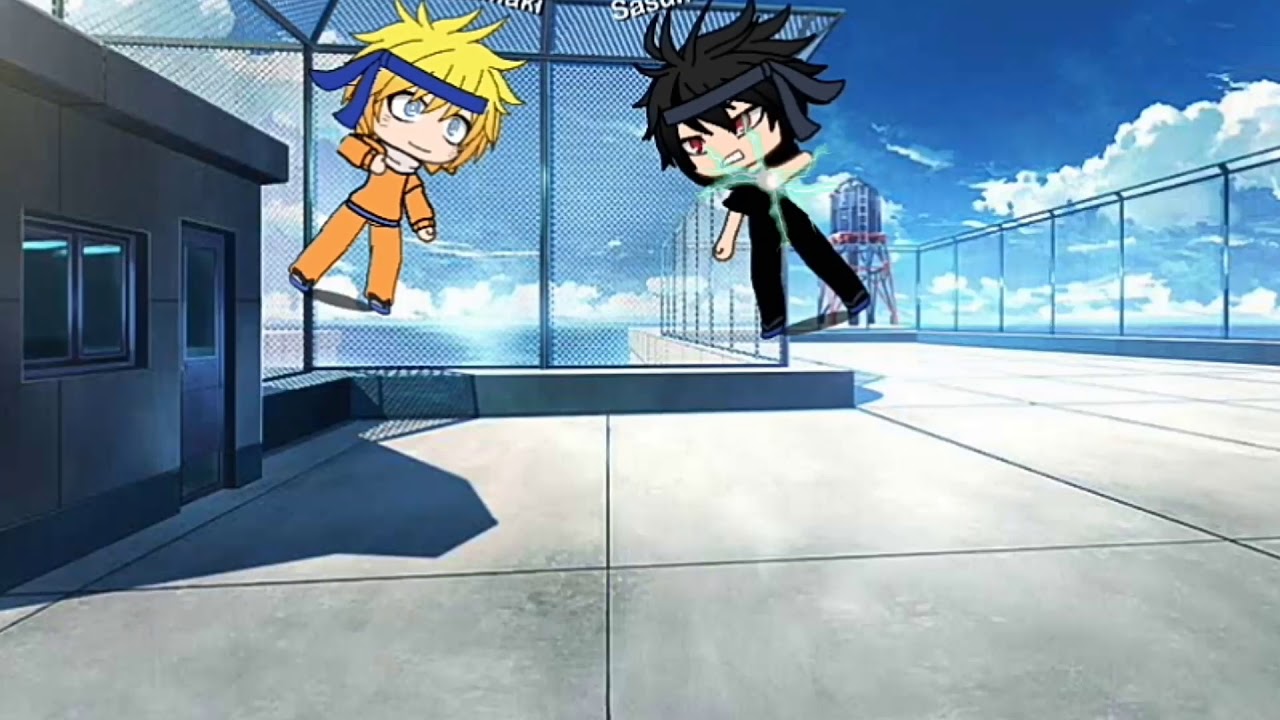 Naruto VS Sasuke / Gacha life / mini video - YouTube