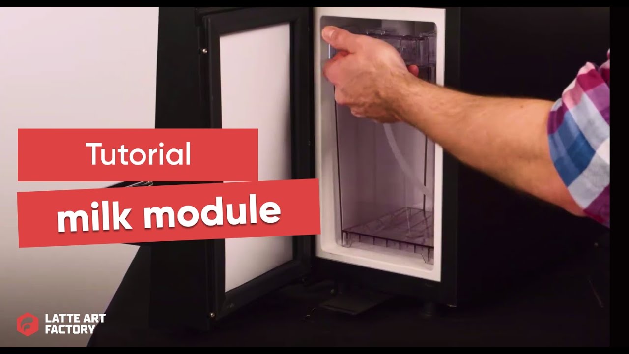Fast Milk Module Exchange and Easy Service - Latte Art Factory - YouTube