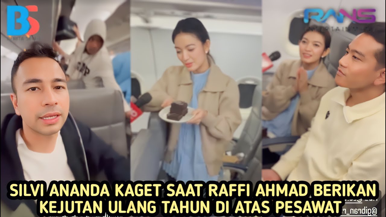 MOMEN RAFFI AHMAD BERIKAN KEJUTAN PADA SILVI ANANDA SAAT DI ATAS ...