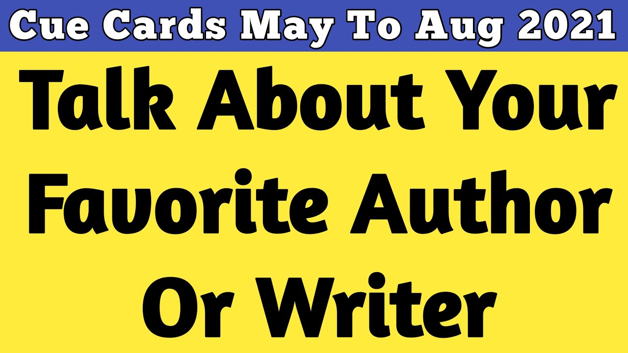Talk About Your Favorite Author Or Writer | Favorite Author | Favorite ...