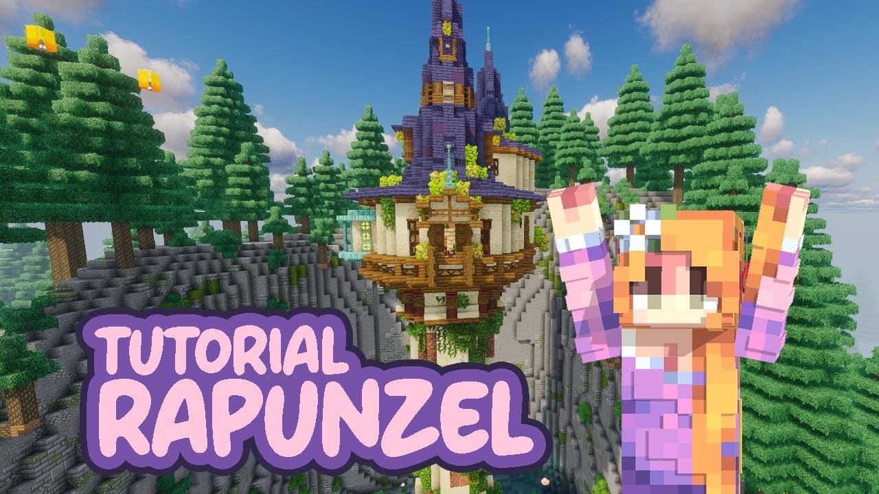 Tutorial: Torre da Rapunzel no Minecraft ⭐ - YouTube