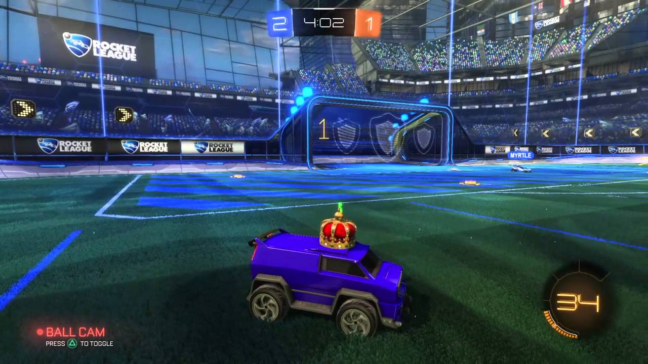 Rocket League Warm Up Game - YouTube
