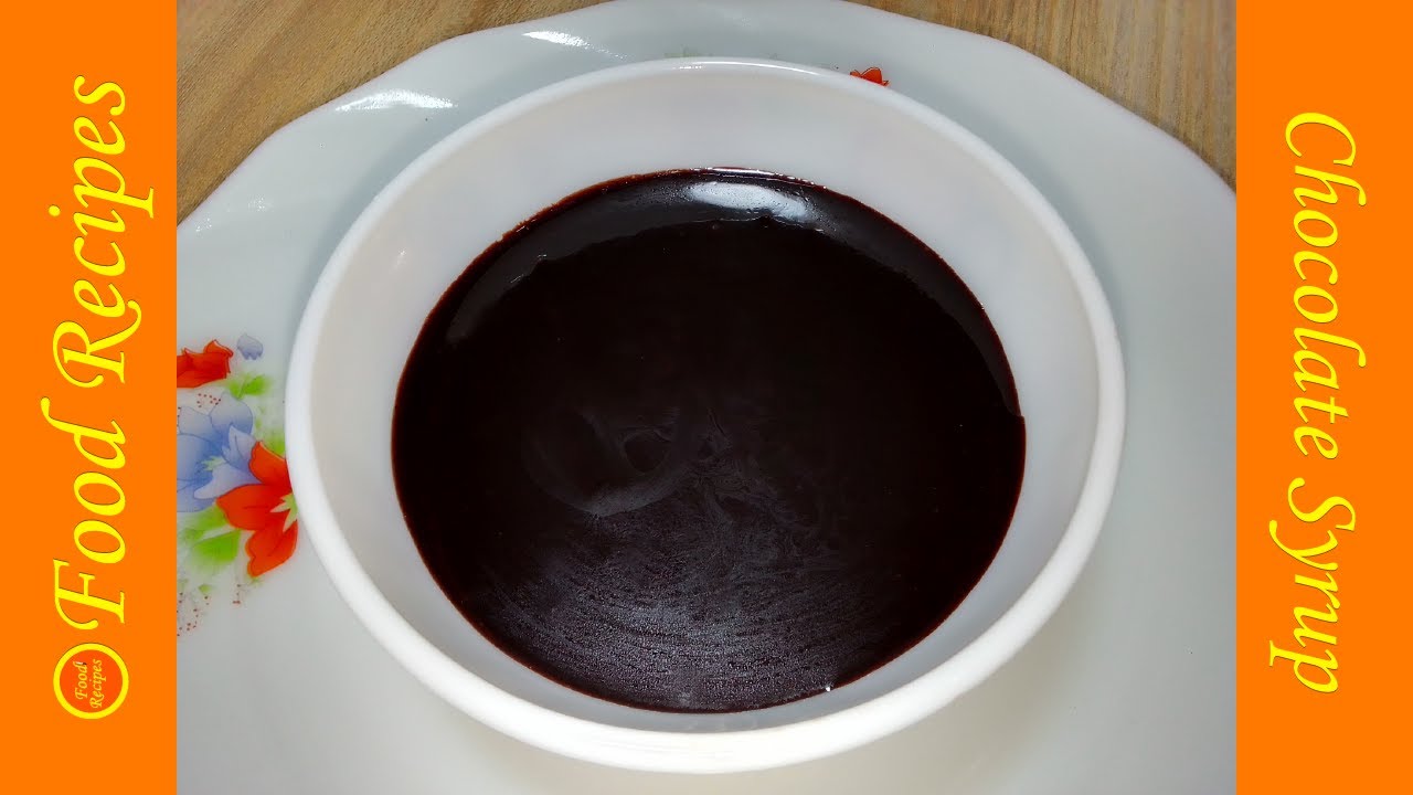 Easy Chocolate Syrup Recipe By Tasty Food Recipes - YouTube