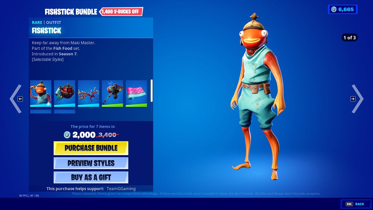 Fortnite Item Shop 2/14/2022 NEW FISHSTICK BUNDLE - YouTube