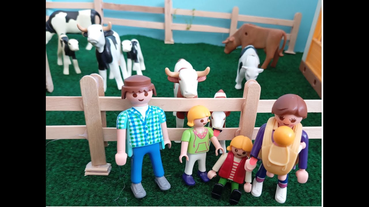 La famille Parkson : la visite a la ferme - YouTube