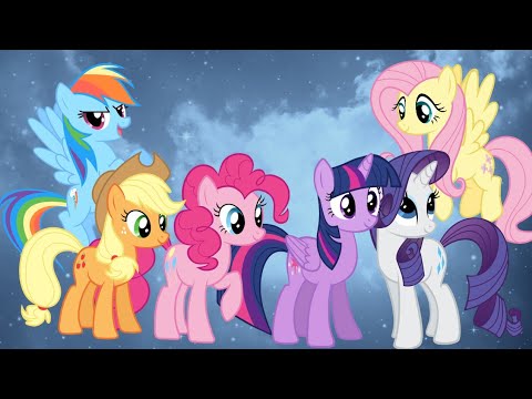 Mane Six Redesigns - MLP Speedpaint - YouTube