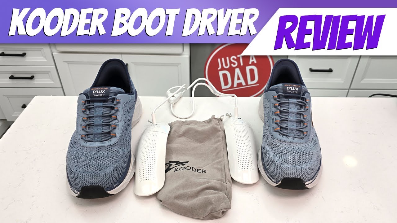 KOODER Boot/Shoe Dryer REVIEW - YouTube