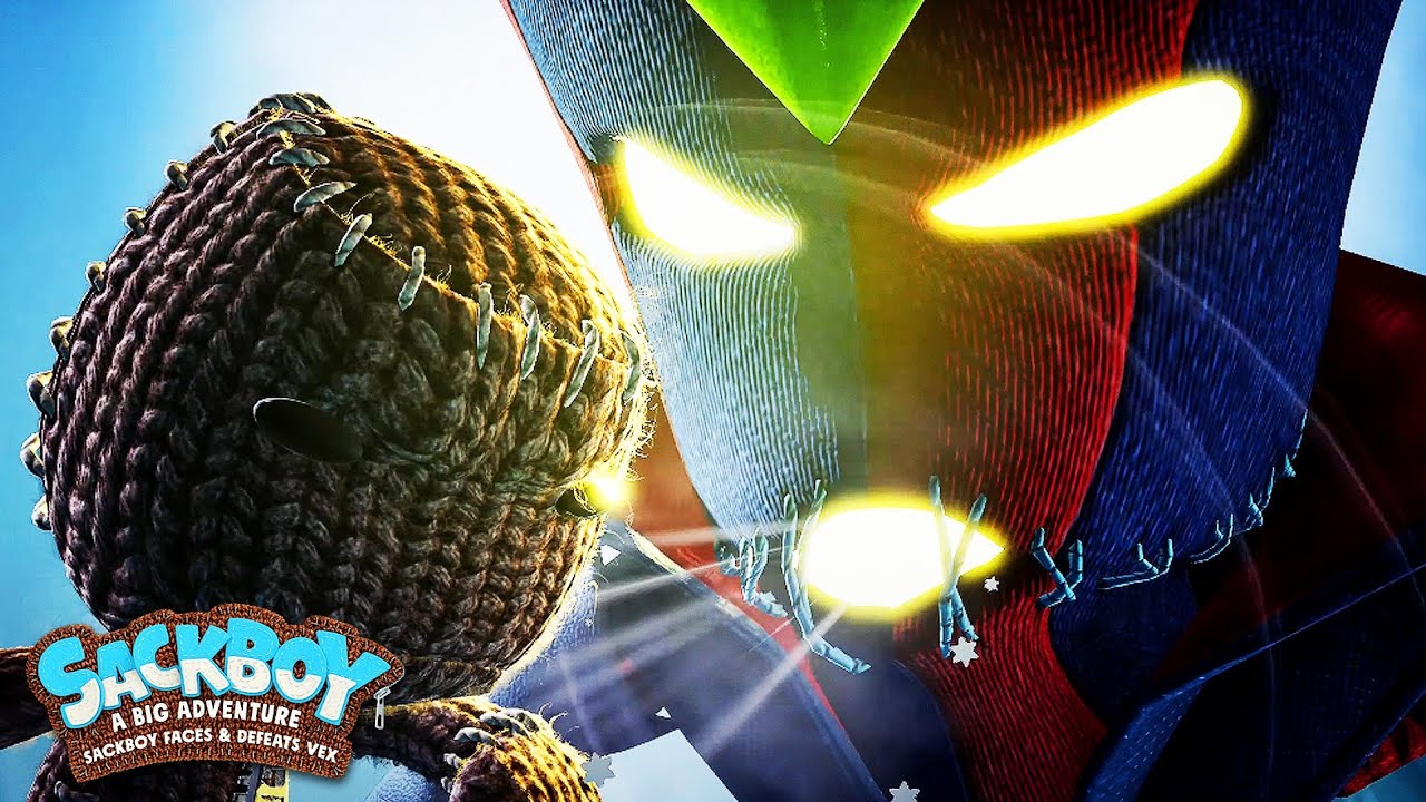 Sackboy Faces Vex | Sackboy A Big Adventure - YouTube