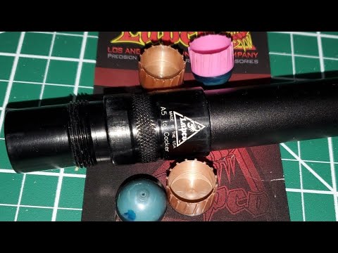 Testing an Eclipse EMF-100 paintball gun with a LAPCO FSR barrel and A5 ...