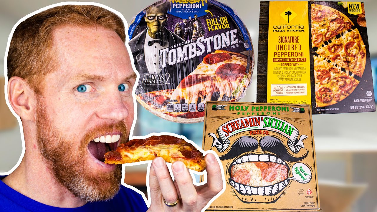 What's the Best Frozen Pizza Brand?? (Taste Test) - YouTube