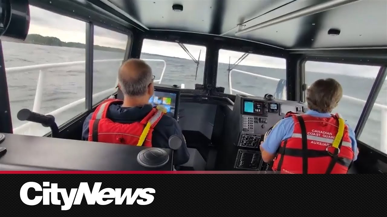 New marine rescue vessel unveiled - YouTube