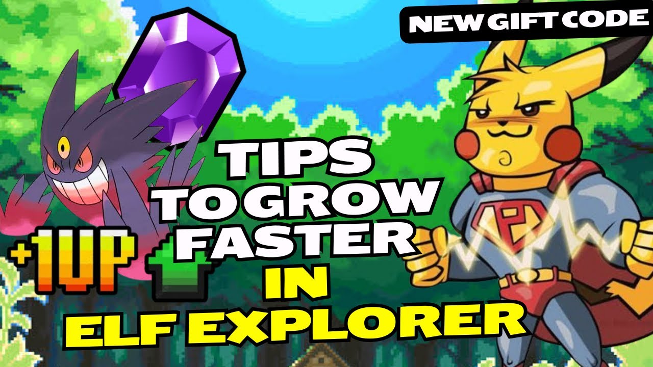 Elf Explorer Pokemon Gameplay - Tips on how to grow faster in Elf Explorer and New Gift code for ...