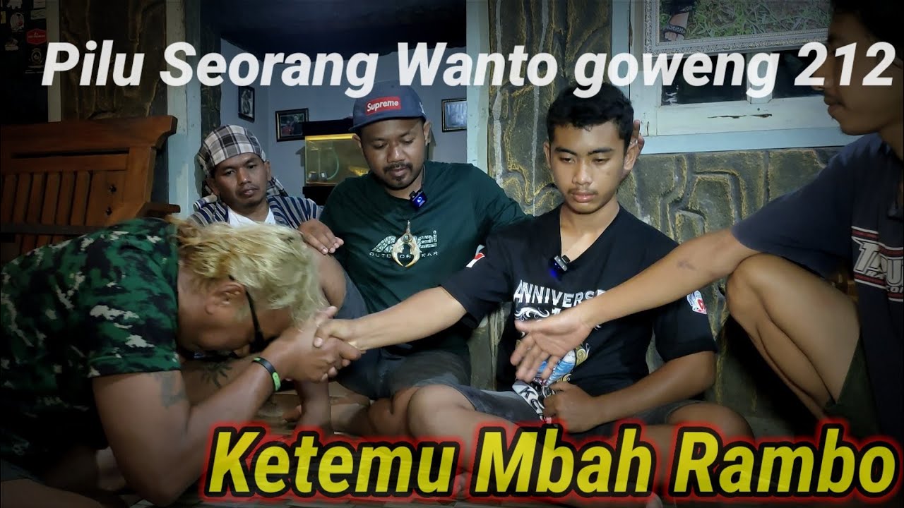 Mbah rambo jin yang slalu memberi wejangan Baik kepada team 212 #wantogoweng212 - YouTube