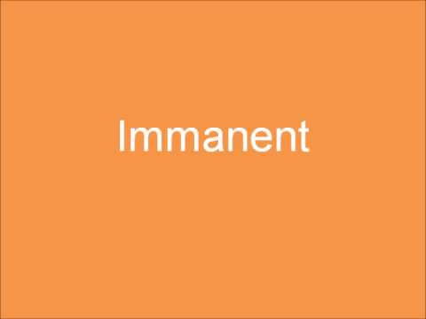 How to pronounce Immanent in English (American) - YouTube