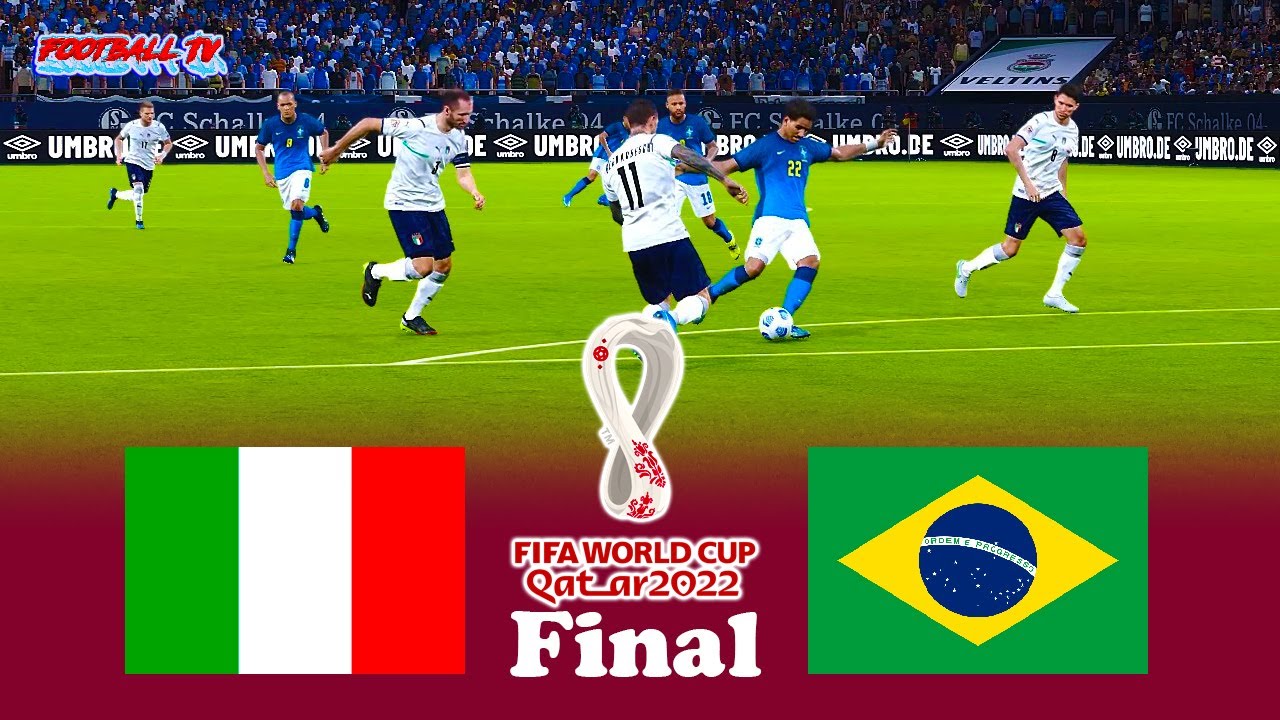 PES 2021 | Italy vs Brazil | FIFA World Cup 2022 Final | eFootball ...