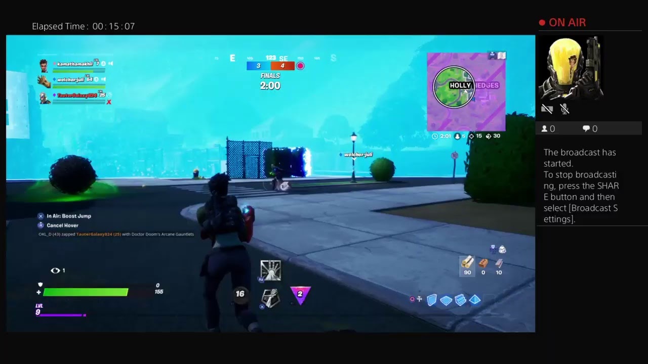 Fortnite with super powers - YouTube