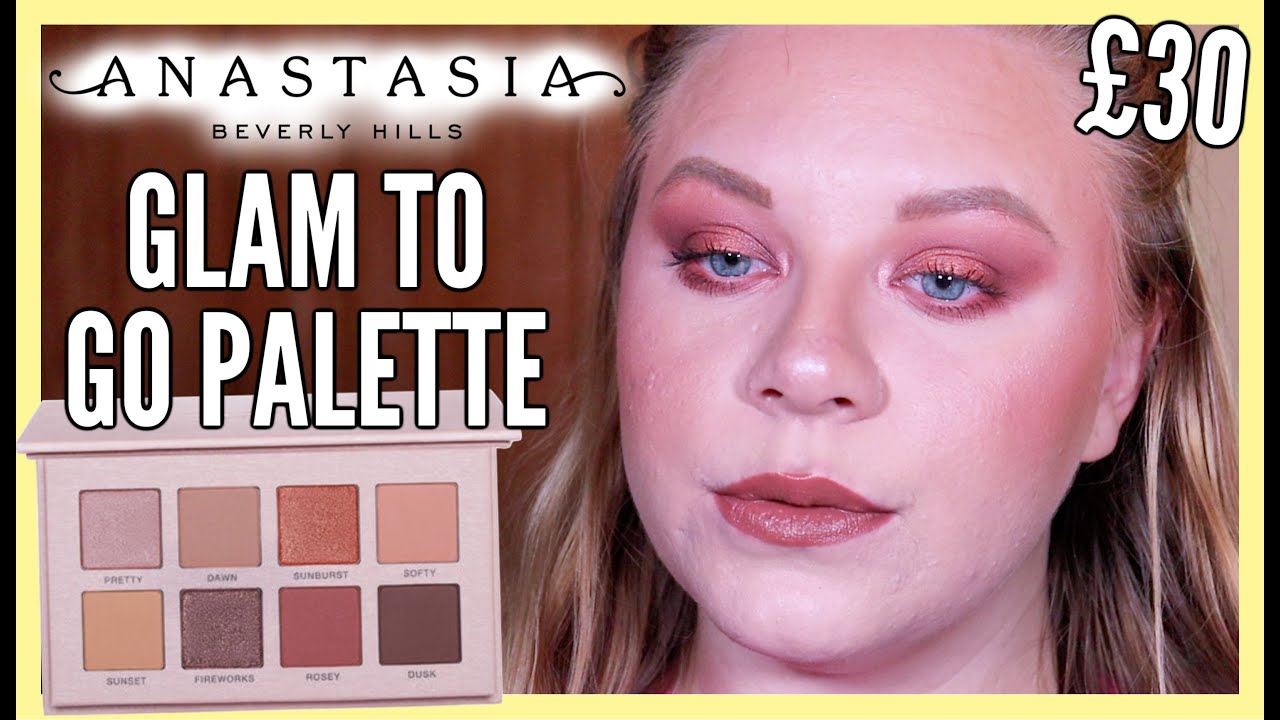 ANASTASIA BEVERLY HILLS GLAM TO GO PALETTE | swatches, tutorial ...