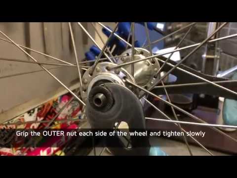 How to Service Cup & Cone Bike Hubs - YouTube