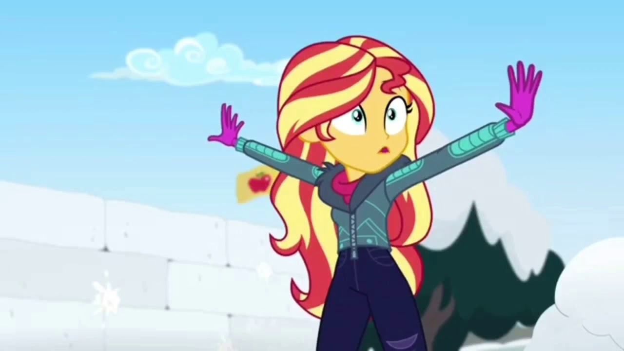 Mlp EQG - The Snowman ( cartoon crossover funny ) - YouTube