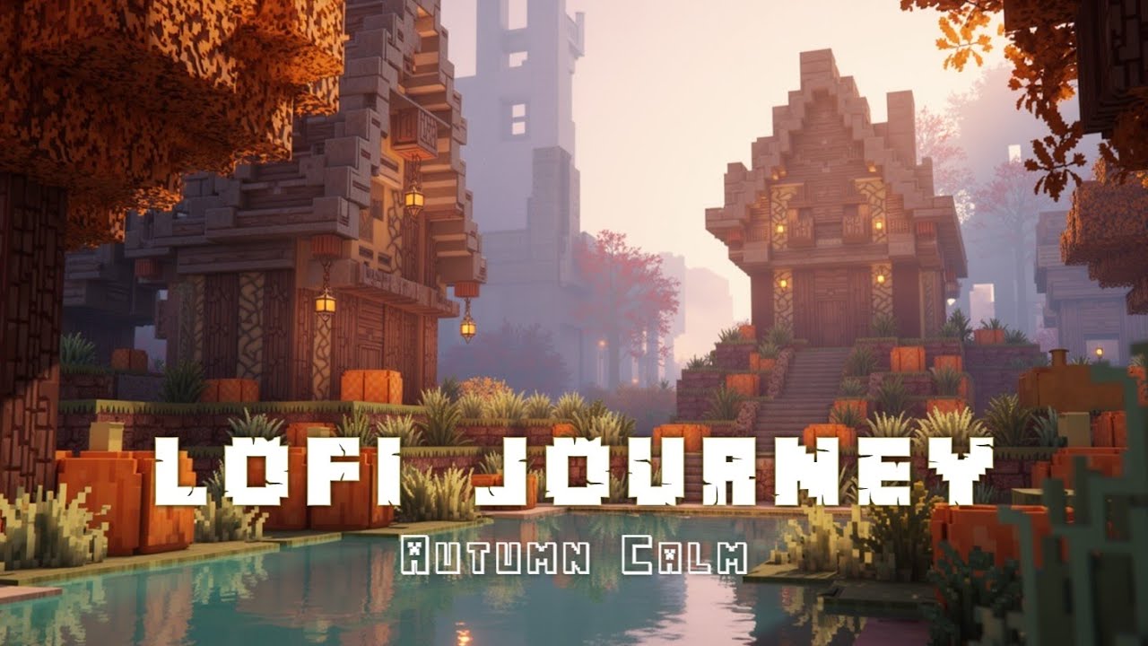 Minecraft Autumn Lofi ~ Relaxing Chill Study & Sleep Music for Cozy ...