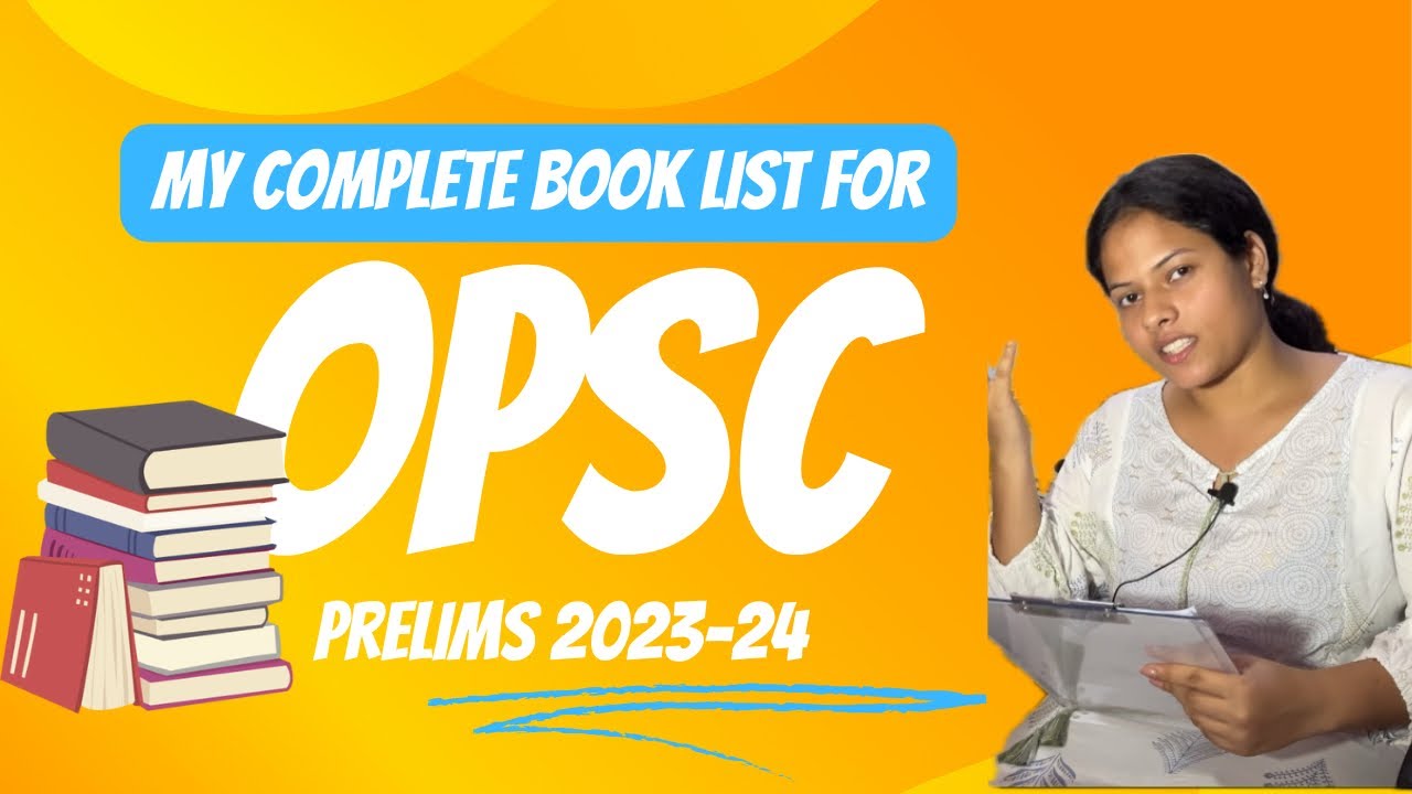 Book list and resources for OPSC(state pcs)/How I qualified it in my ...