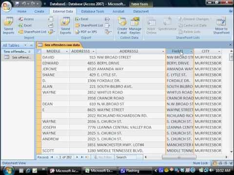 Data cleaning with update query in Access.avi - YouTube
