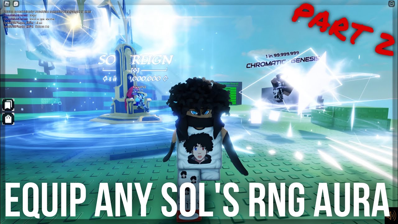 How To Equip Any Aura In Roblox Sol's RNG Without Rolling 2 - YouTube