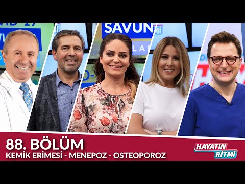 HAYATIN RITMI 88. BÖLÜM / COVID-19 SAVUNMA PLANI EGZERSİZ -  - KEMİK ERİMESİ - MENEPOZ - OSTEOPOROZ