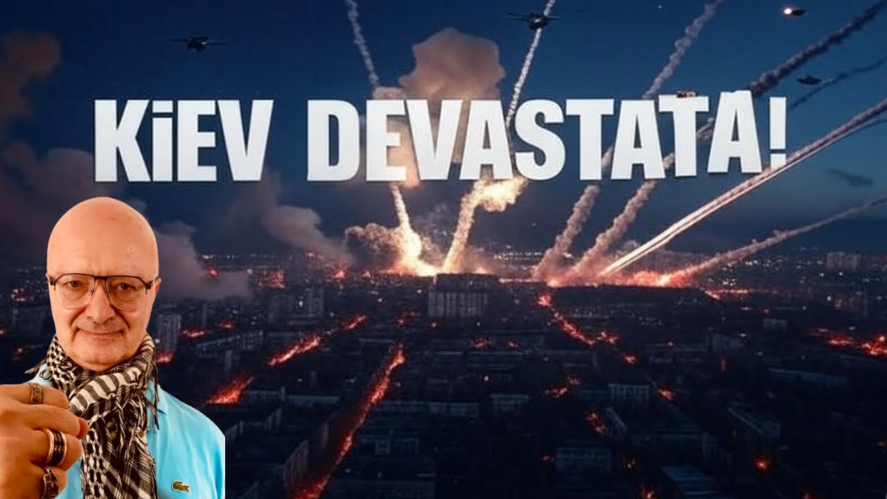 Spettacolare Attacco Russo a Kiev: Combo Droni Geran-3 e Missili ...
