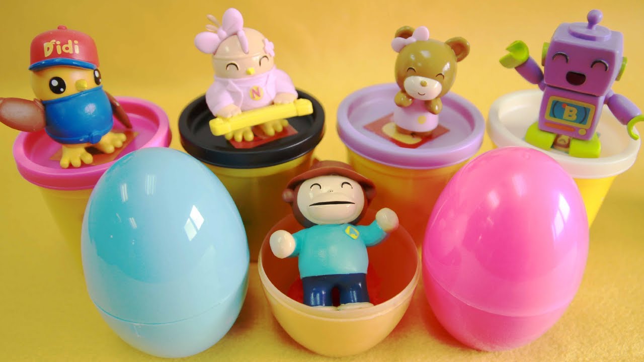 Didi & Friends in Play Doh & Surprise Egg | Didi & Friends Junior ...