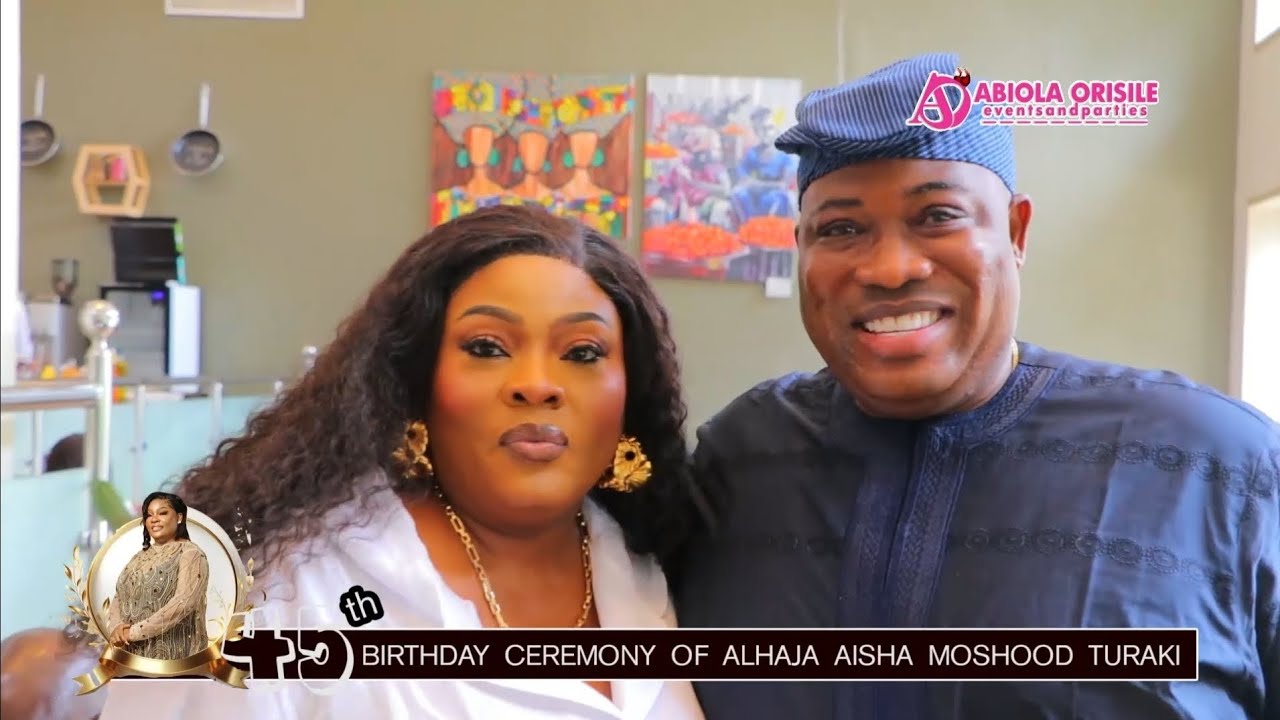 MOSHADE AT 45!Real Estate Giant, Chief Moshood,a real estate mogul ...