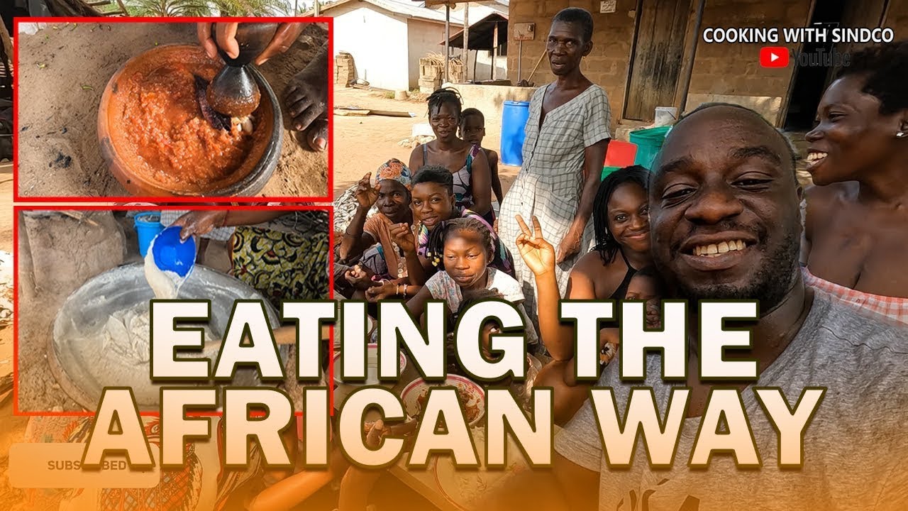 We prepared the MOST delicious food in Volta region !! Eating the ...