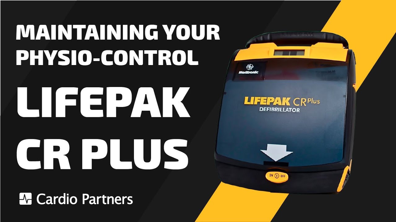 How To Maintain Your Physio-Control LifePak CR Plus AED - YouTube