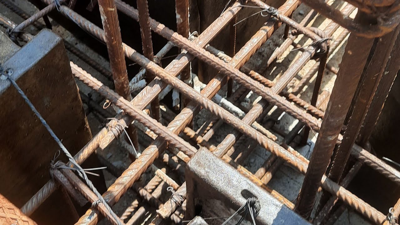 Steel work | Tie beam Steel | Plinth beam steel | Reinforcement beam ...